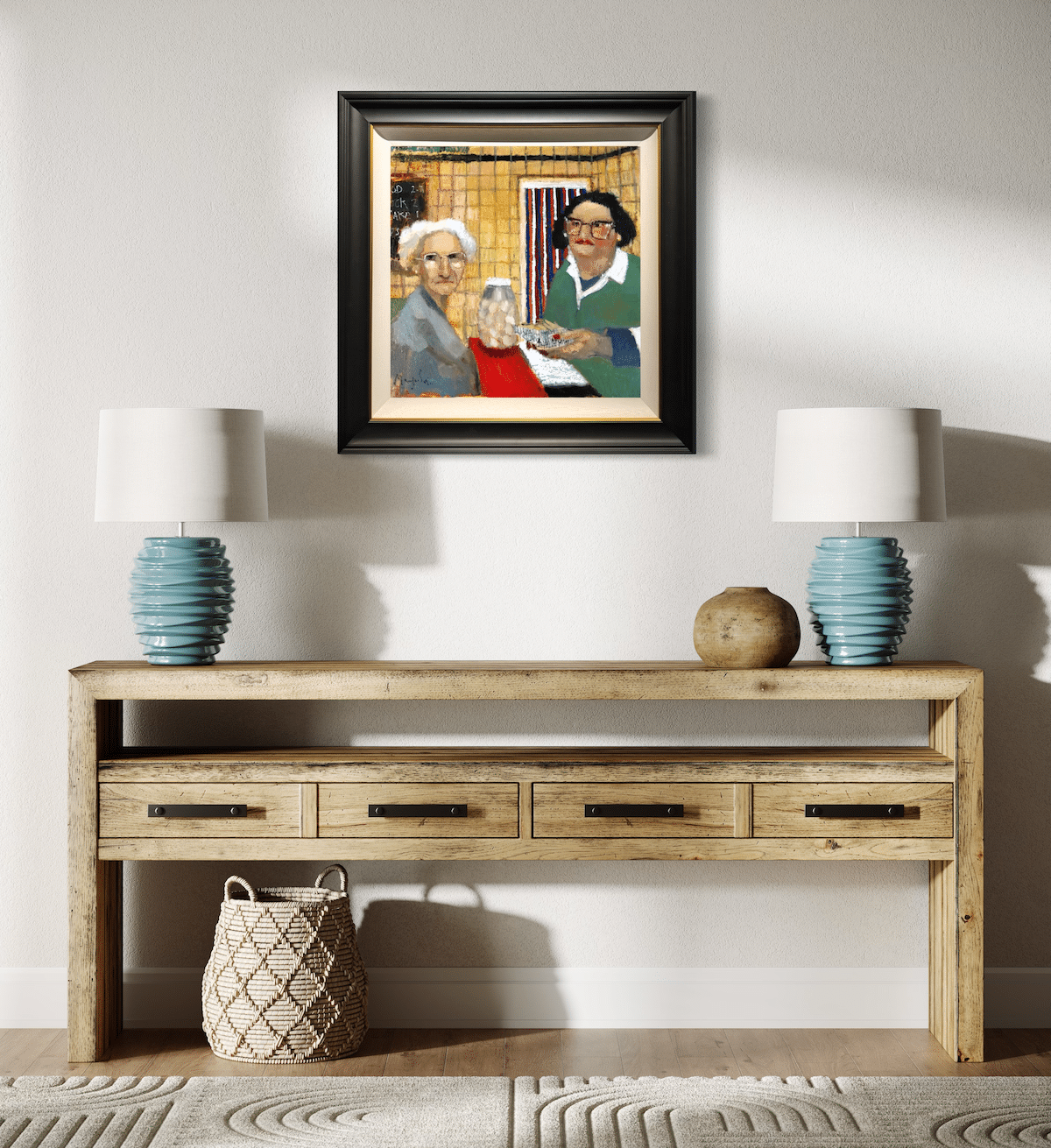 No Scraps Today by Lucy Manfredi Original Painting