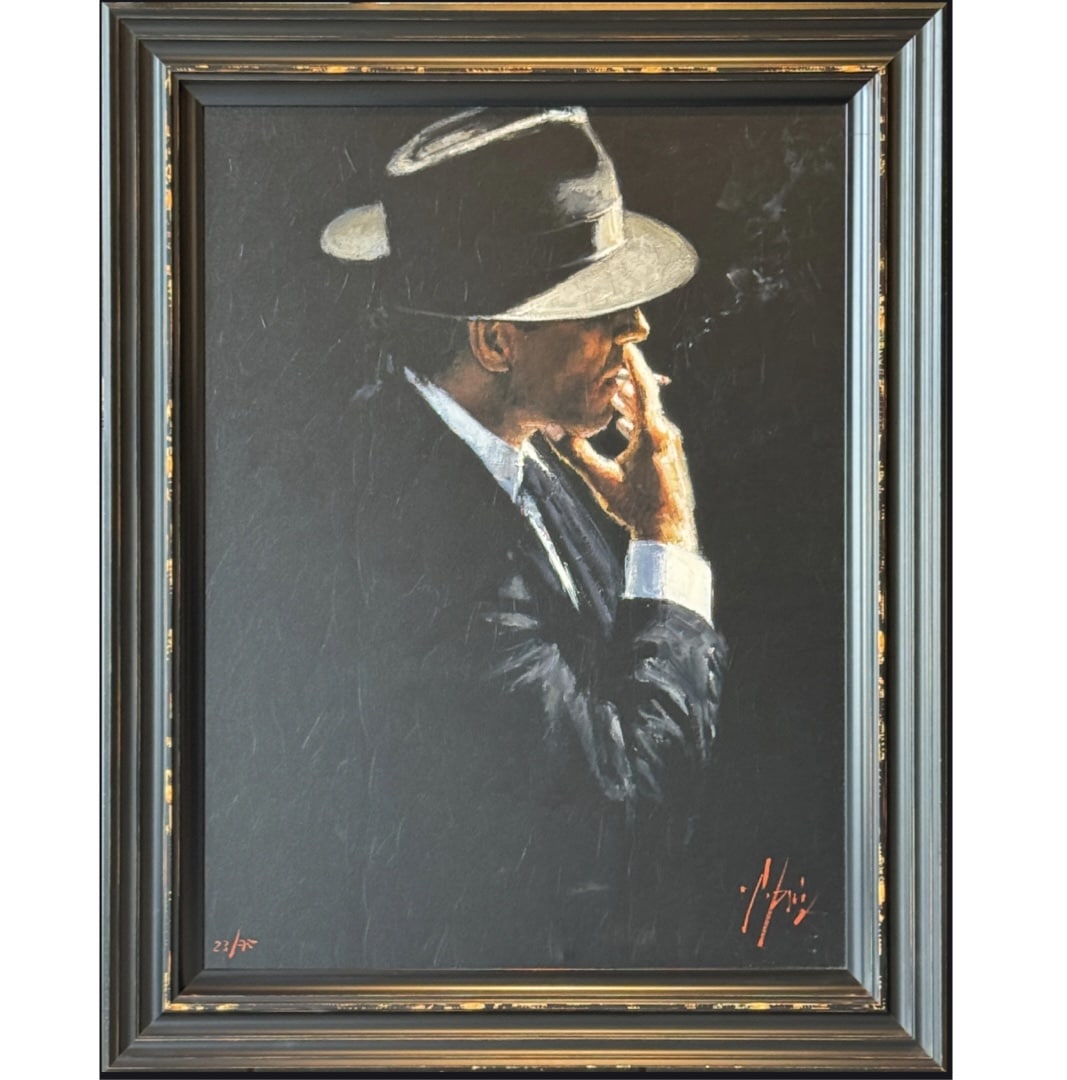 Smoking Under the Light II by Fabian Perez Limited Edition Print FREE ...