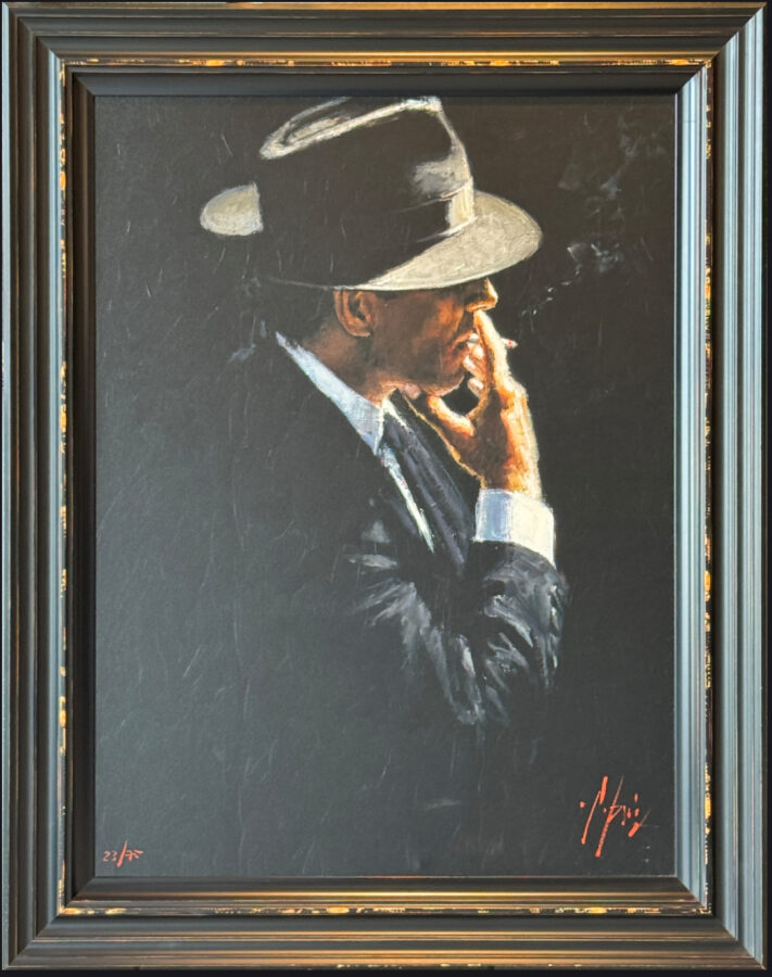 Smoking Under the Light II by Fabian Perez Limited Edition Print FREE ...
